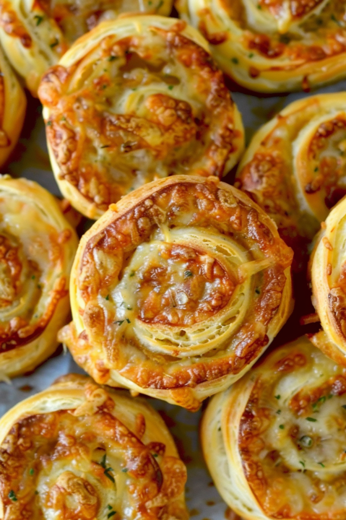 Cheesy French Pinwheels