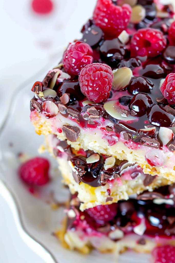 Chocolate Raspberry Magic Bars