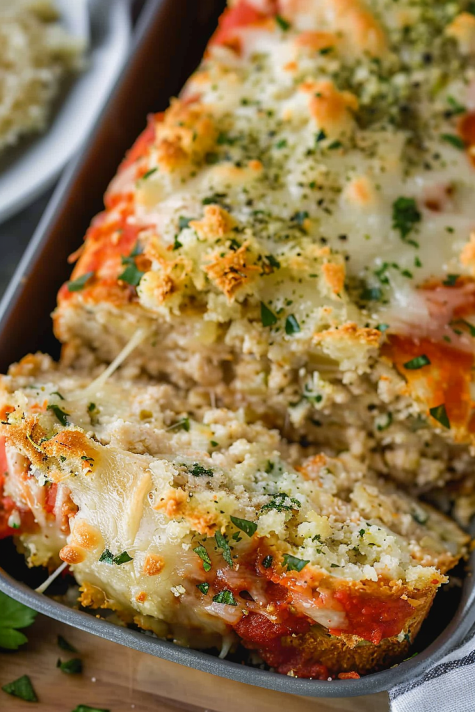 Parmesan Chicken Meatloaf