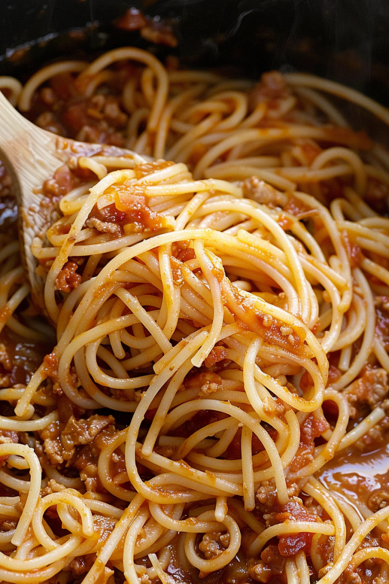 Simple and Delicious Homemade Spaghetti