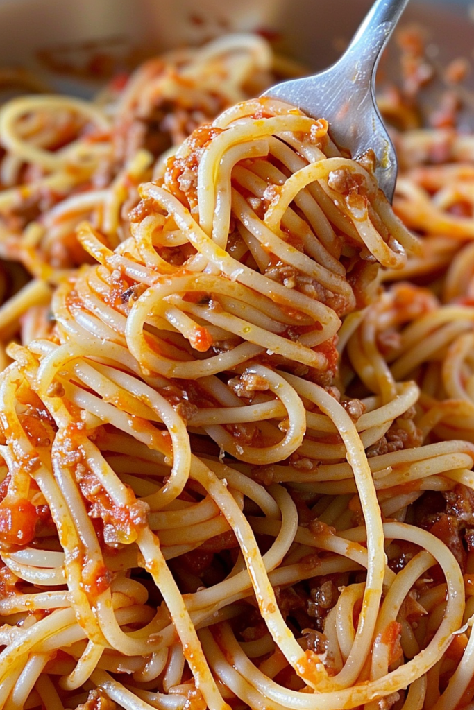 Simple and Delicious Homemade Spaghetti
