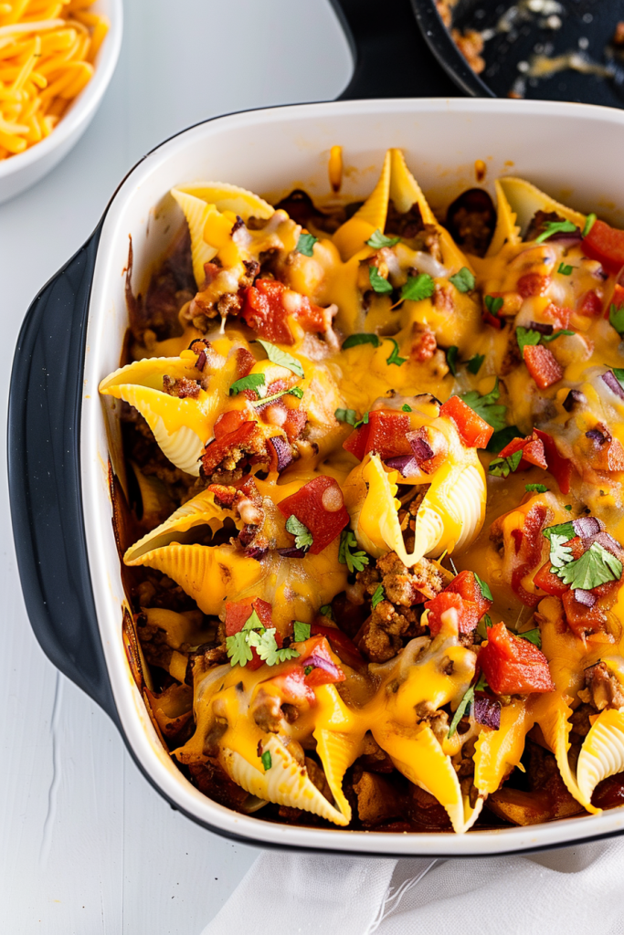 Taco Stuffed Shells - A Flavorful Mexican Twist