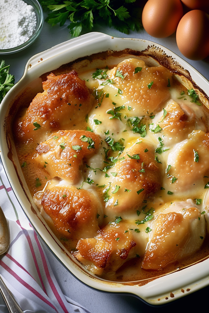 Tender Chicken Delight - Creamy and Cheesy Recipe