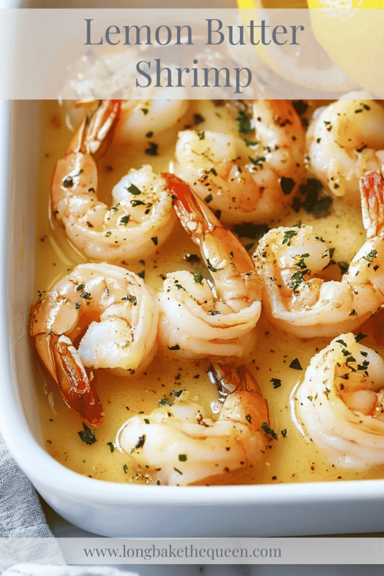 Lemon Butter Shrimp – Easy Garlic Baked Recipe