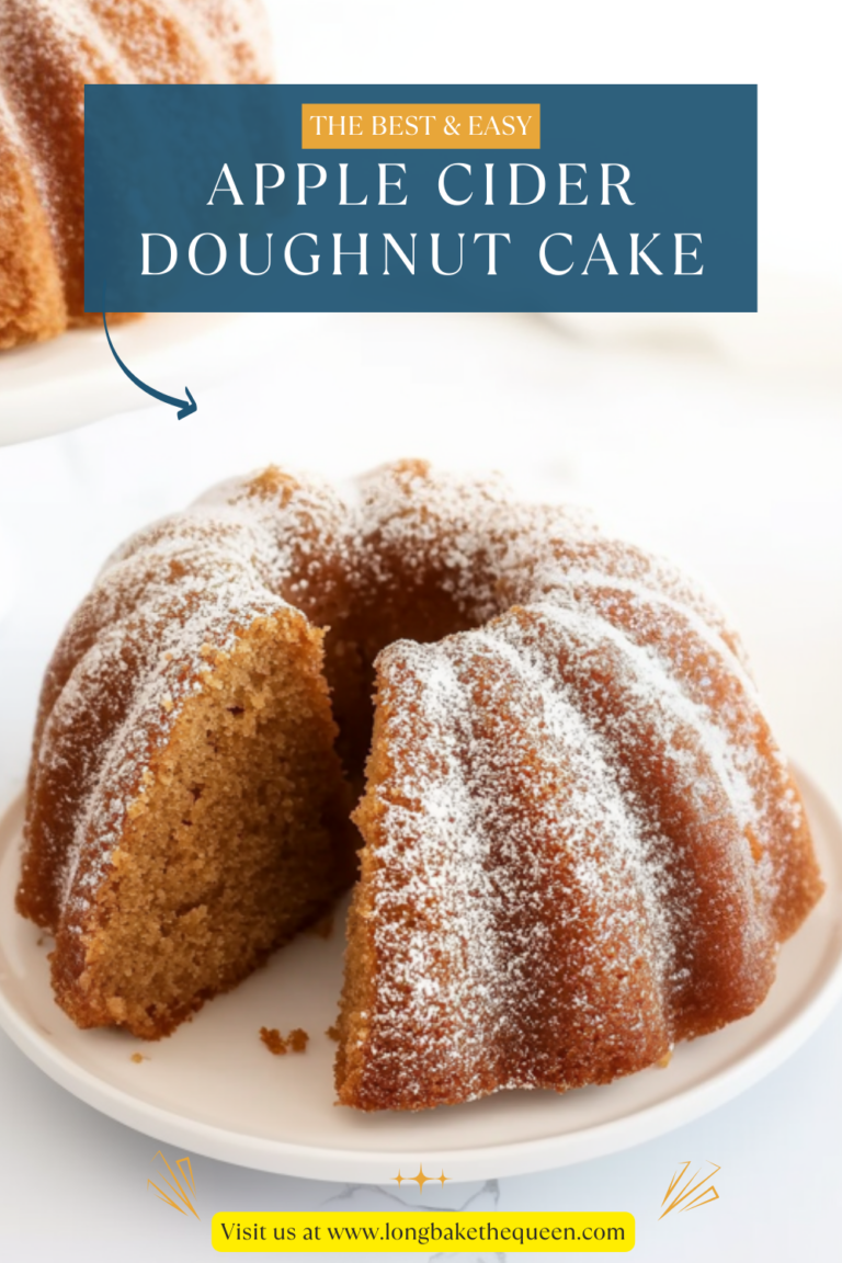 Apple Cider Doughnut Cake