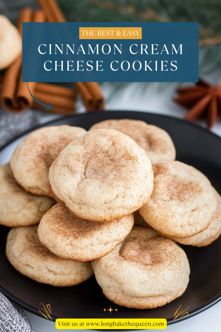 Cinnamon Cream Cheese Cookies