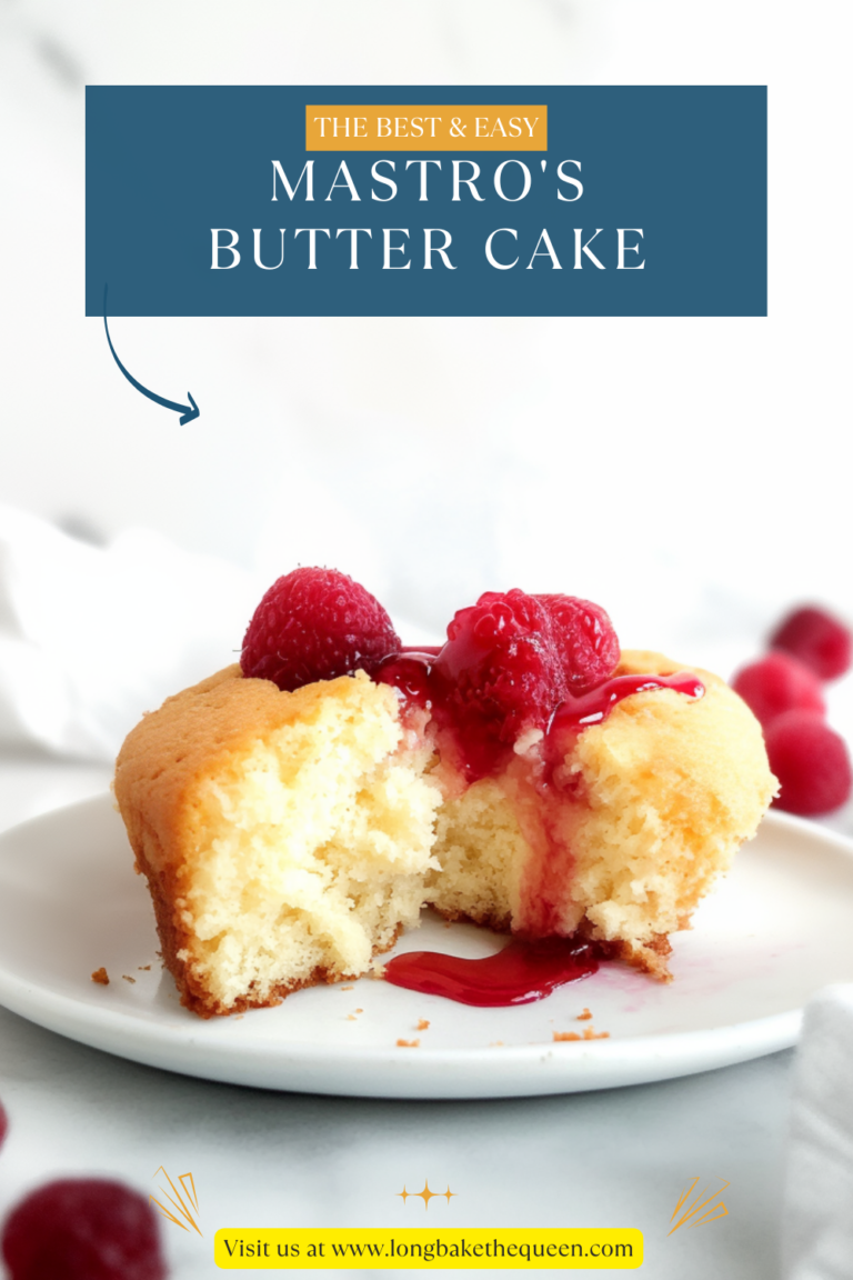 Mastro's Butter Cake