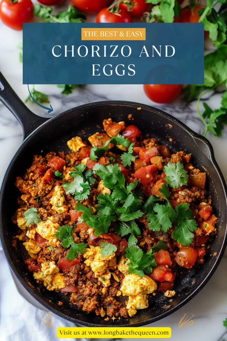 Chorizo and eggs