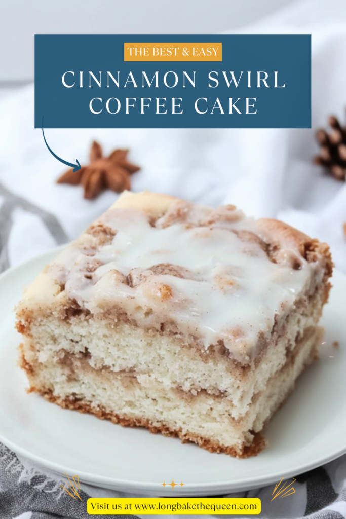 Cinnamon Swirl Coffee Cake