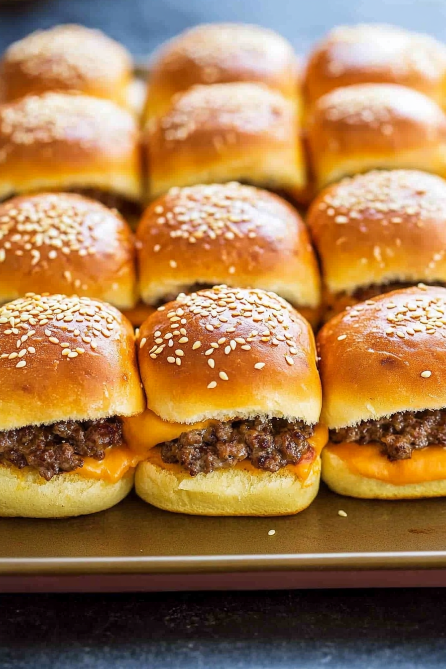Easy Cheeseburger Sliders