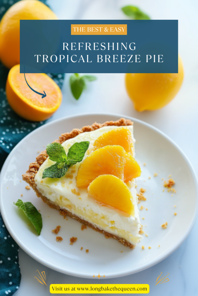 Refreshing Tropical Breeze Pie