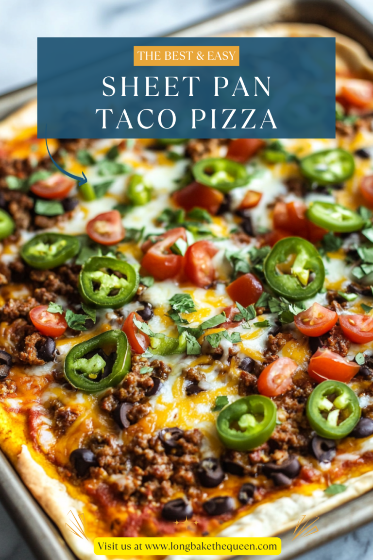 Sheet Pan Taco Pizza