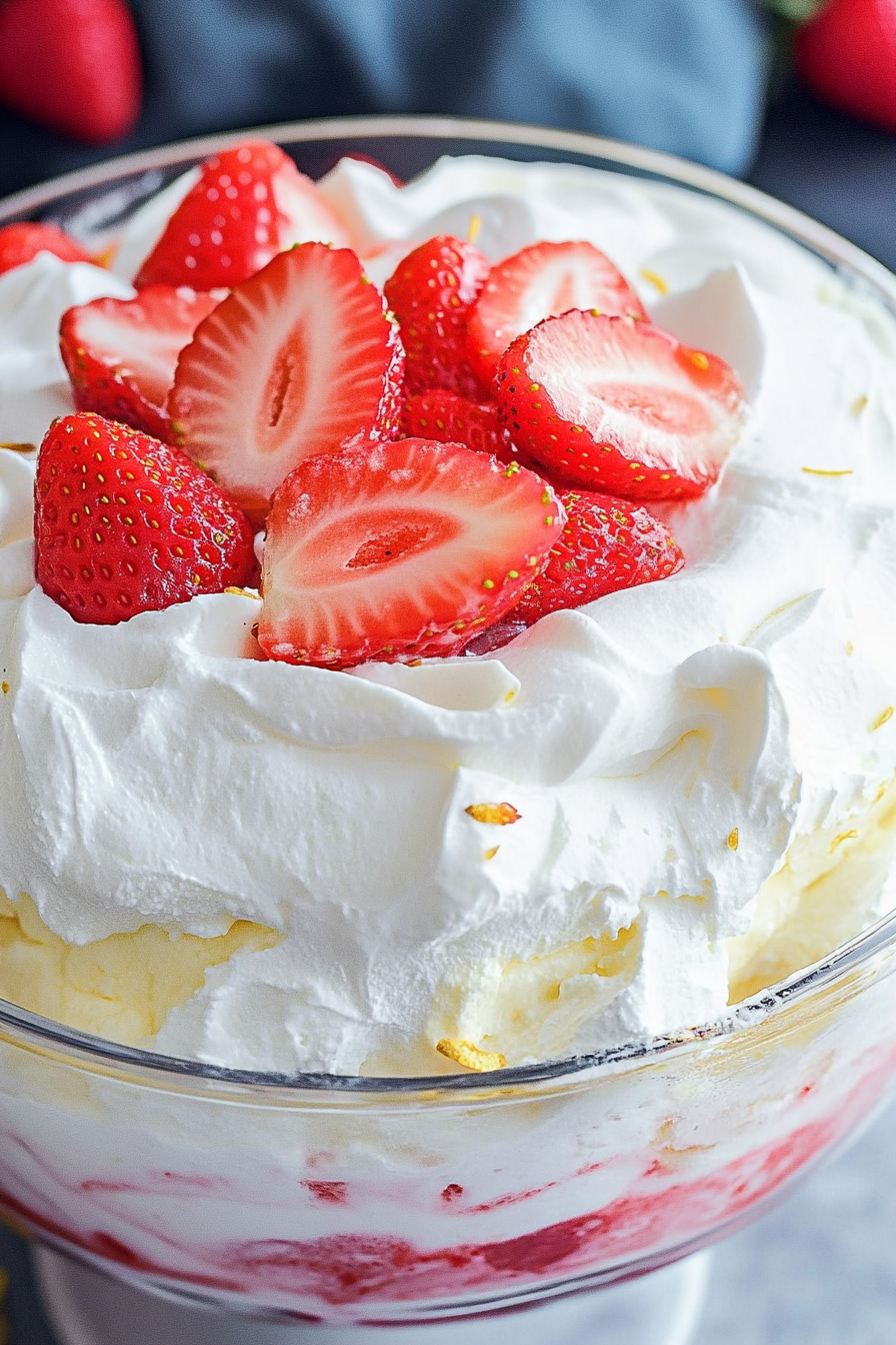 Southern Strawberry Punch Cake