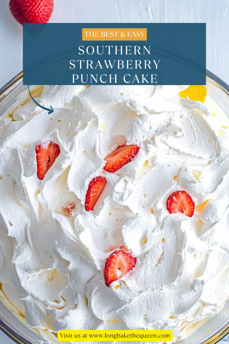 Southern Strawberry Punch Cake