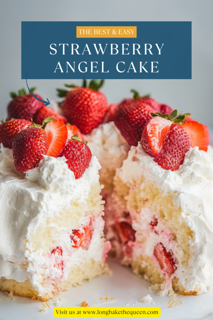 Strawberry Angel Cake