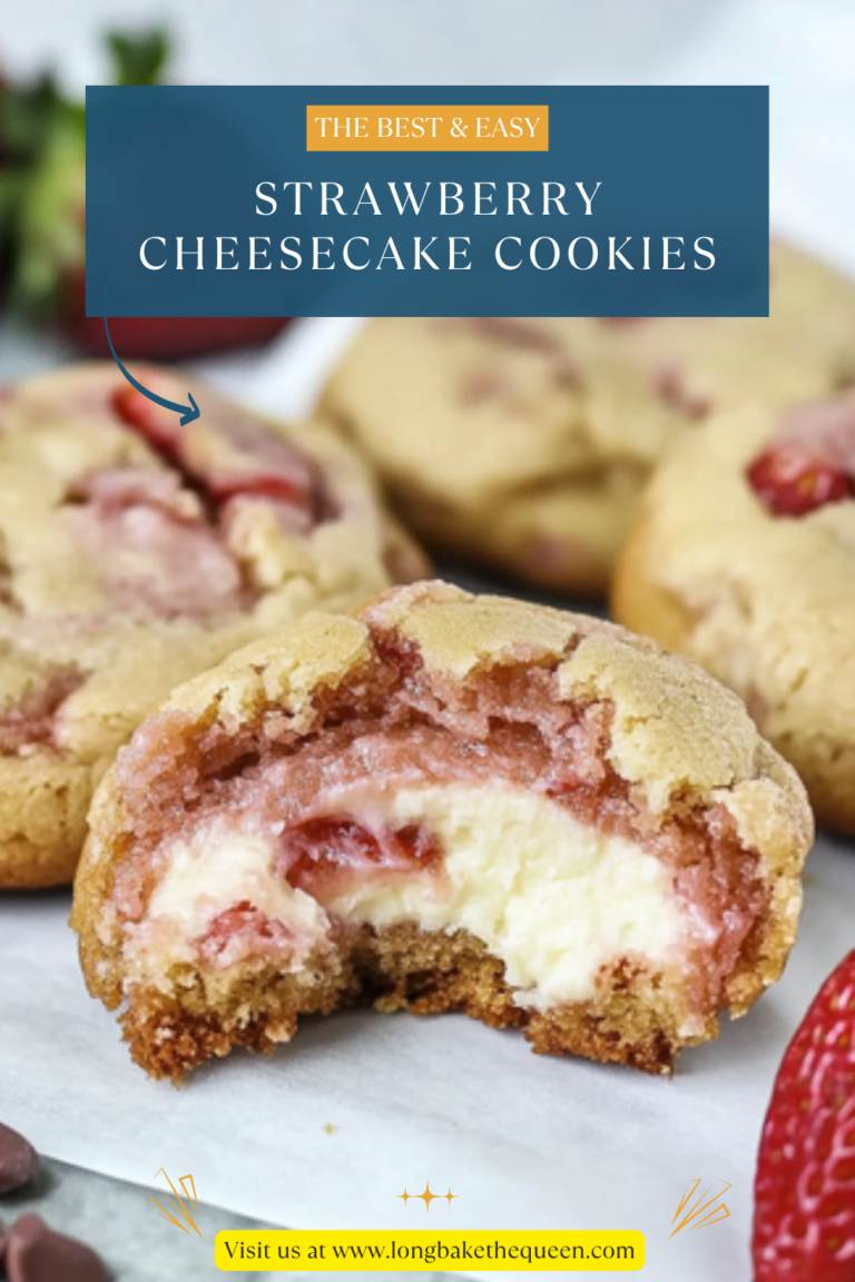 Strawberry Cheesecake Cookies