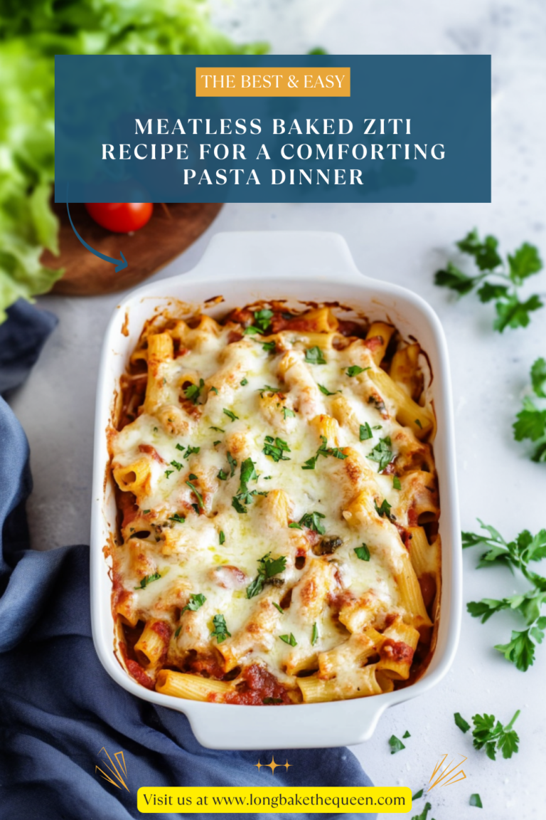 Meatless Baked Ziti Recipe for a Comforting Pasta Dinner