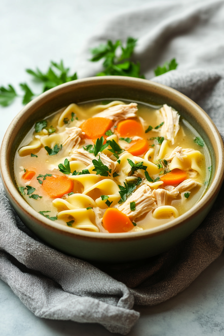 Instant Pot Chicken Noodle Soup