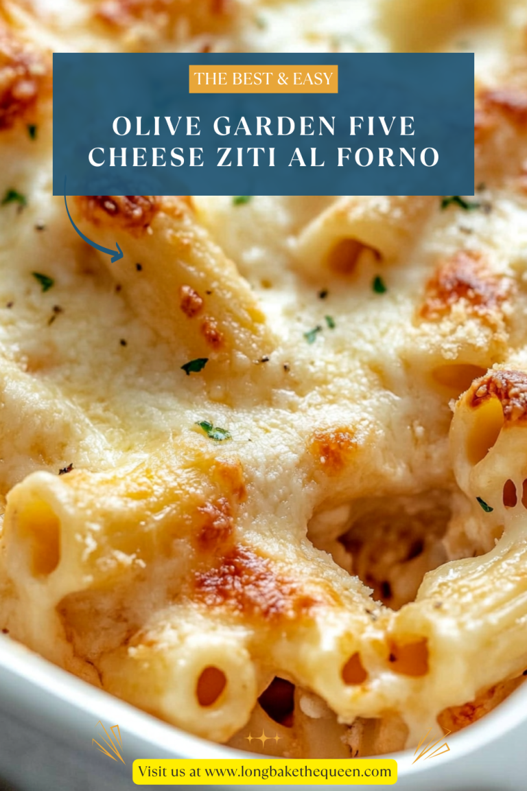 Olive Garden Five Cheese Ziti Al Forno